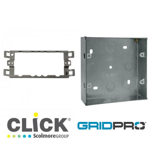 Click Scolmore Grid Pro Modules and Plates | Click4Electrics