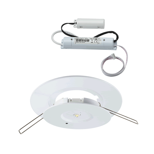 Knightsbridge 3W 5700K LED Emergency Downlight (Non-maintained) EMPDL1 ...