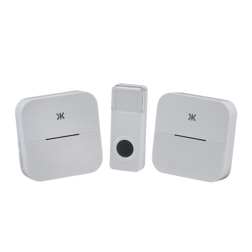 Knightsbridge Wireless Plug in Dual Receiver Door Chime System DC015 ...